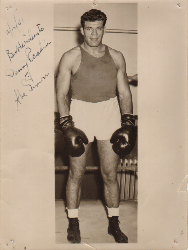 Abe Simon Heavyweight Contender Active 1935